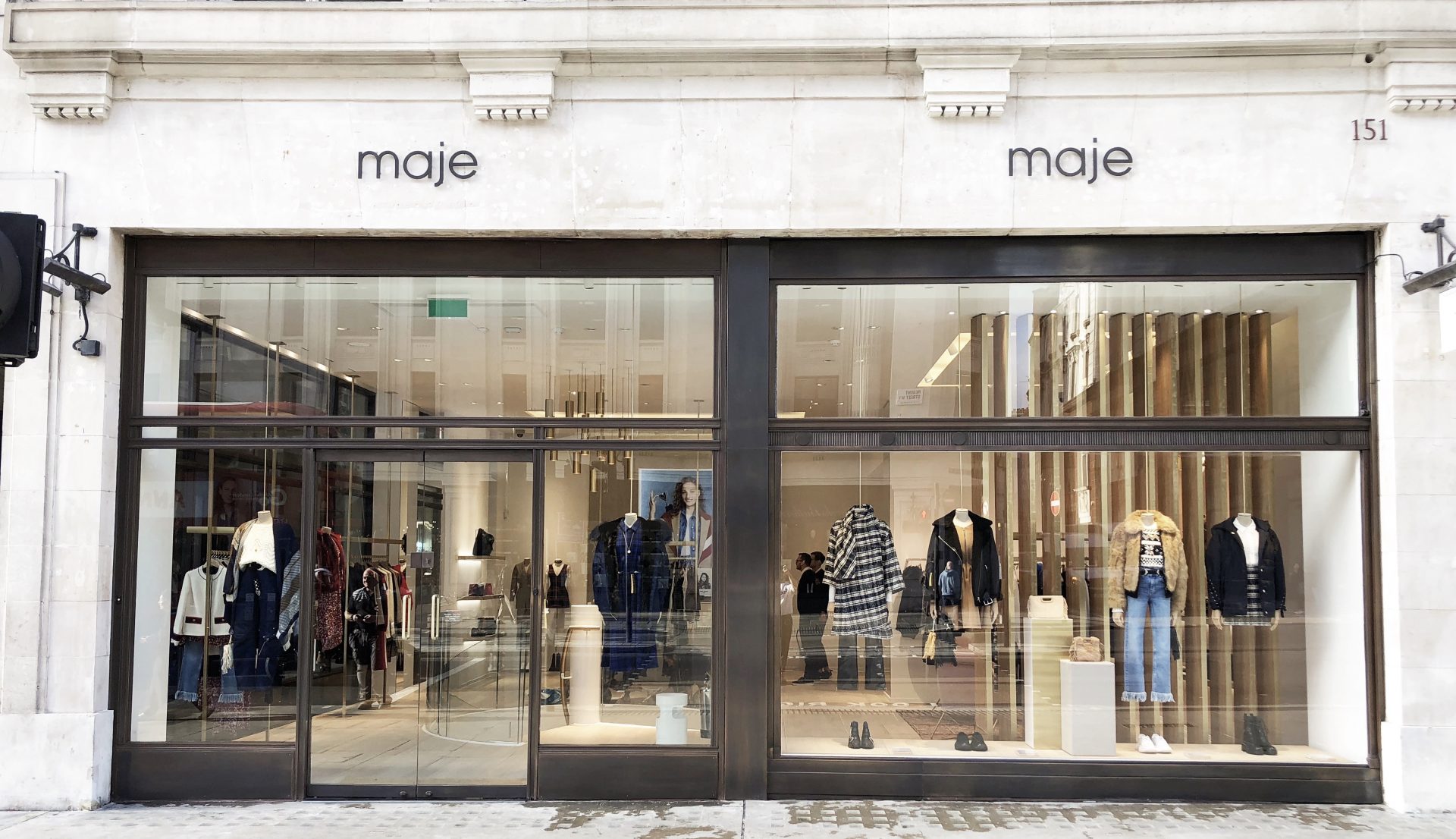 Maje launches its London flagship store on Regent Street. - SMCP