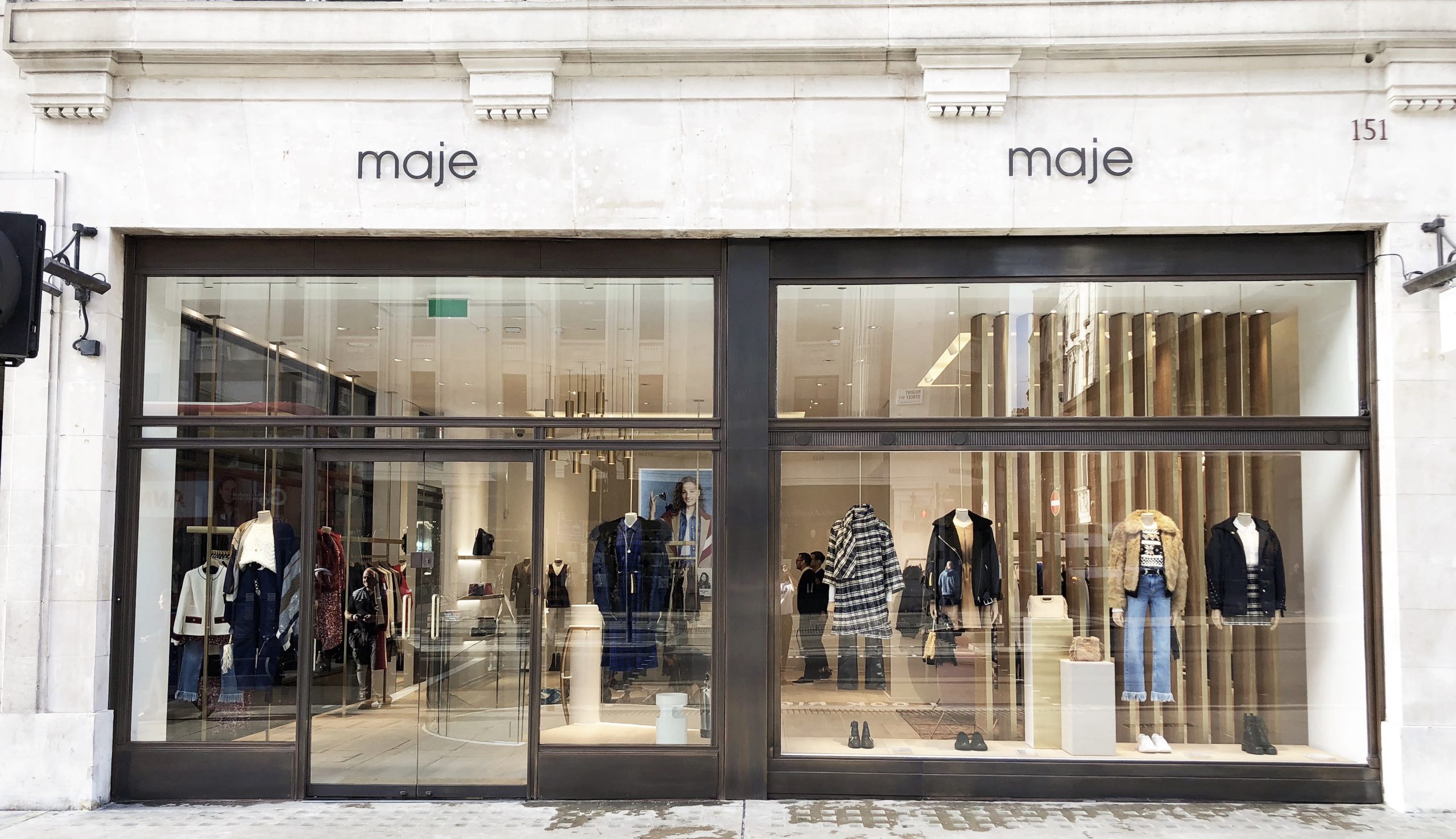 Maje inaugure son flagship Londonien sur Regent Street - SMCP